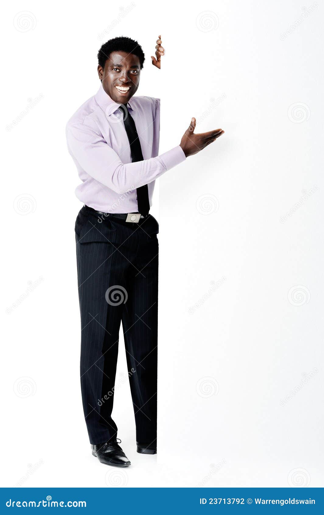 Businessman presenting stock photo. Image of formal, entrepreneur ...