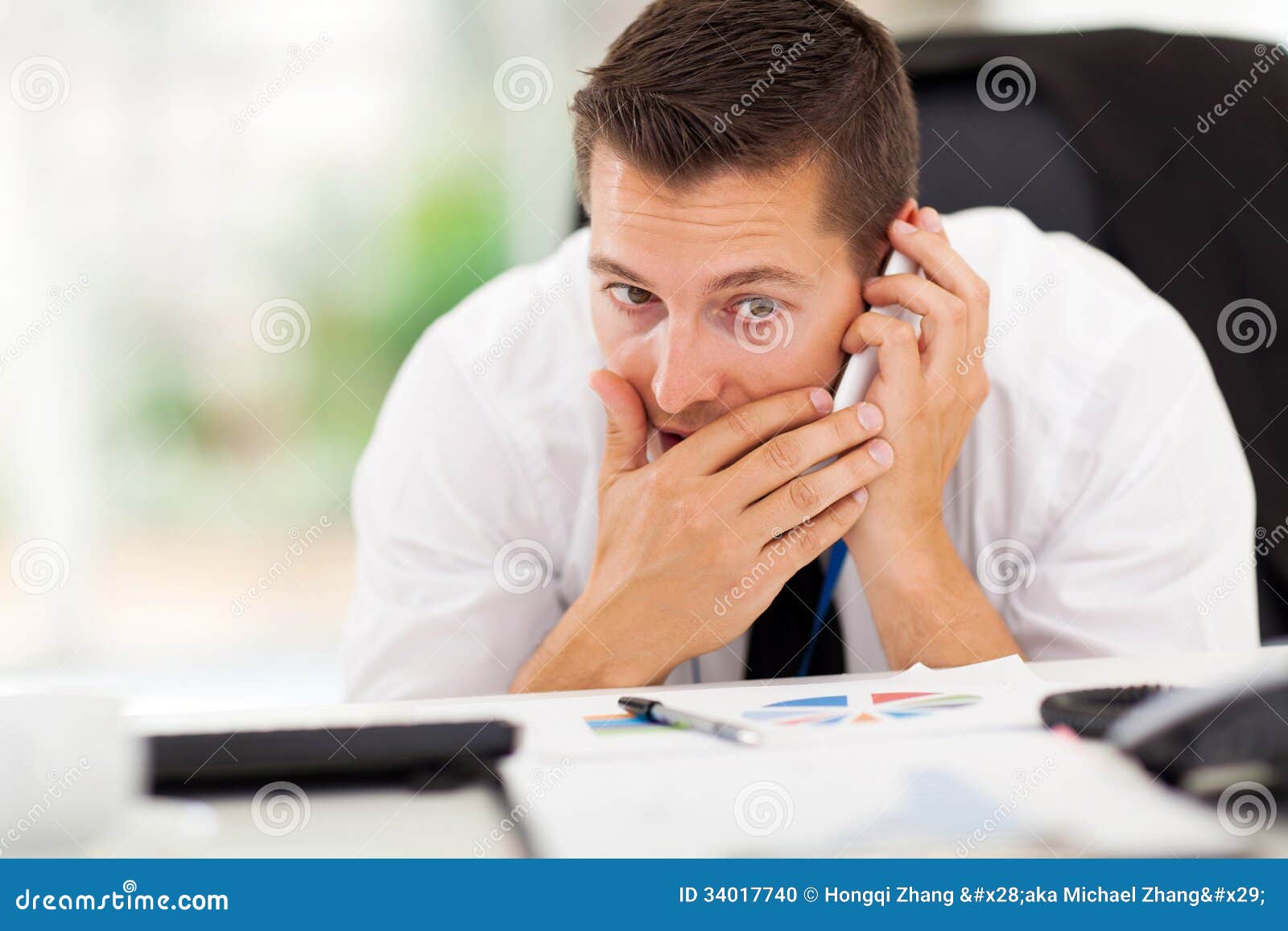 Businessman private call stock photo. Image of male, confident - 34017740