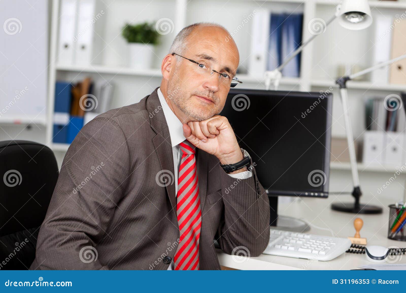 Businessman with problems stock image. Image of doubt - 31196353