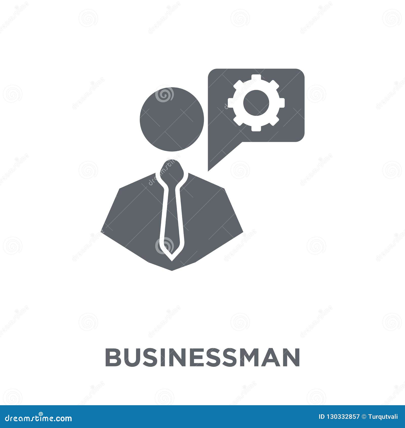 Businessman Professional Icon from Strategy 50 Collection. Stock Vector ...