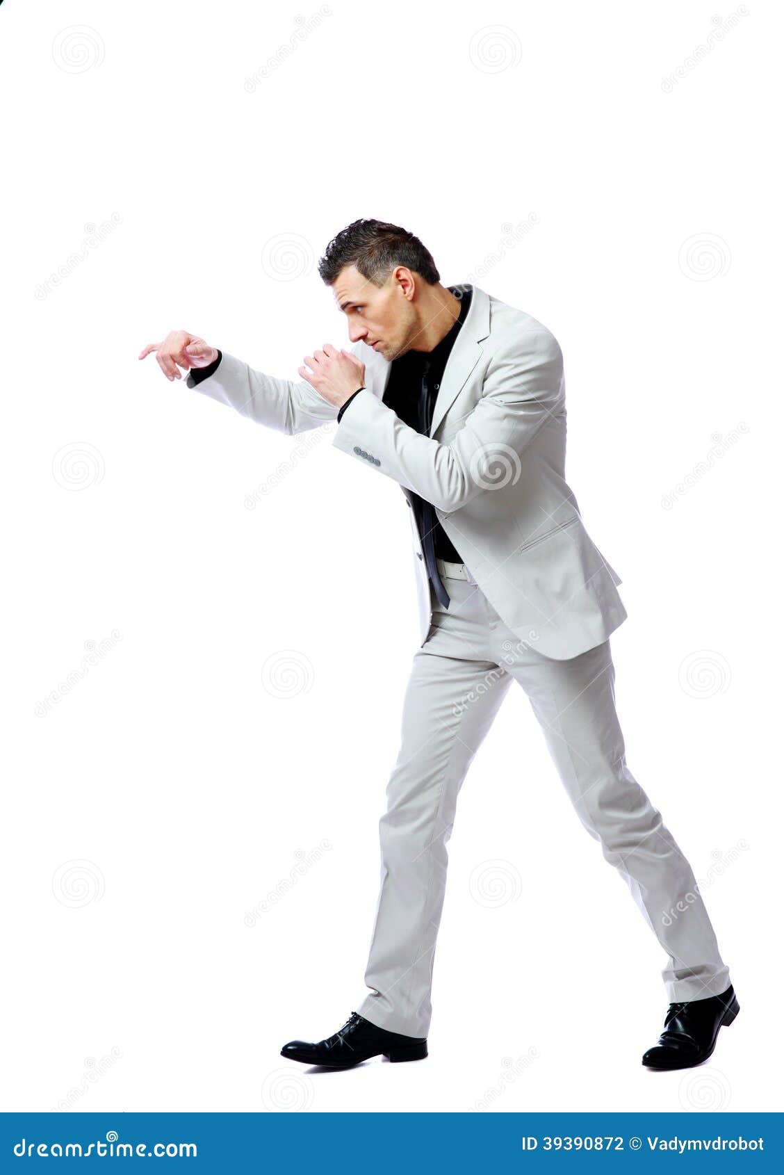 Businessman punch stock photo. Image of fight, handsome - 39390872