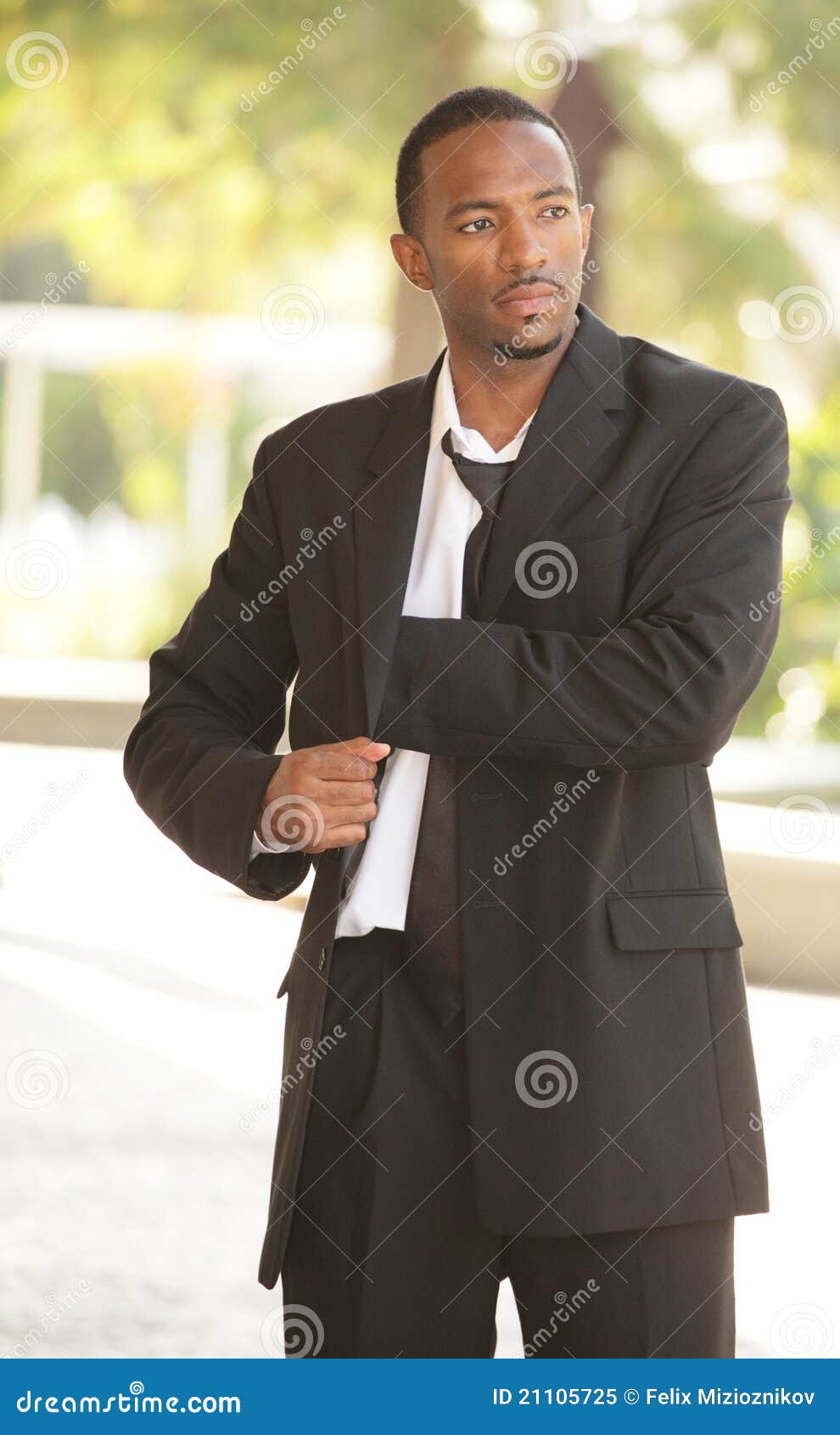 Businessman Reaching in His Pocket Stock Image - Image of outside ...