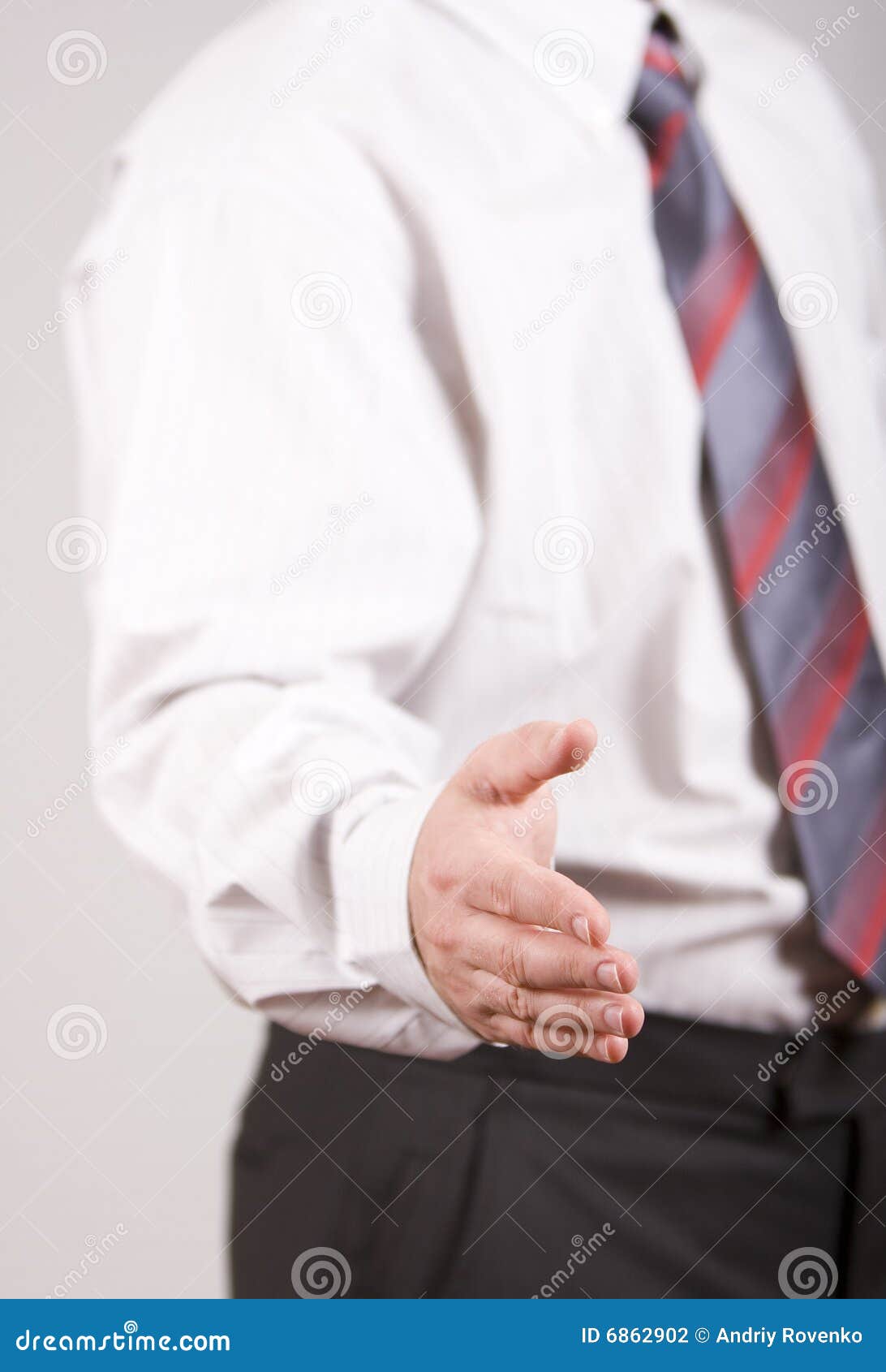 Businessman is Ready for a Handshake Stock Photo - Image of worker ...