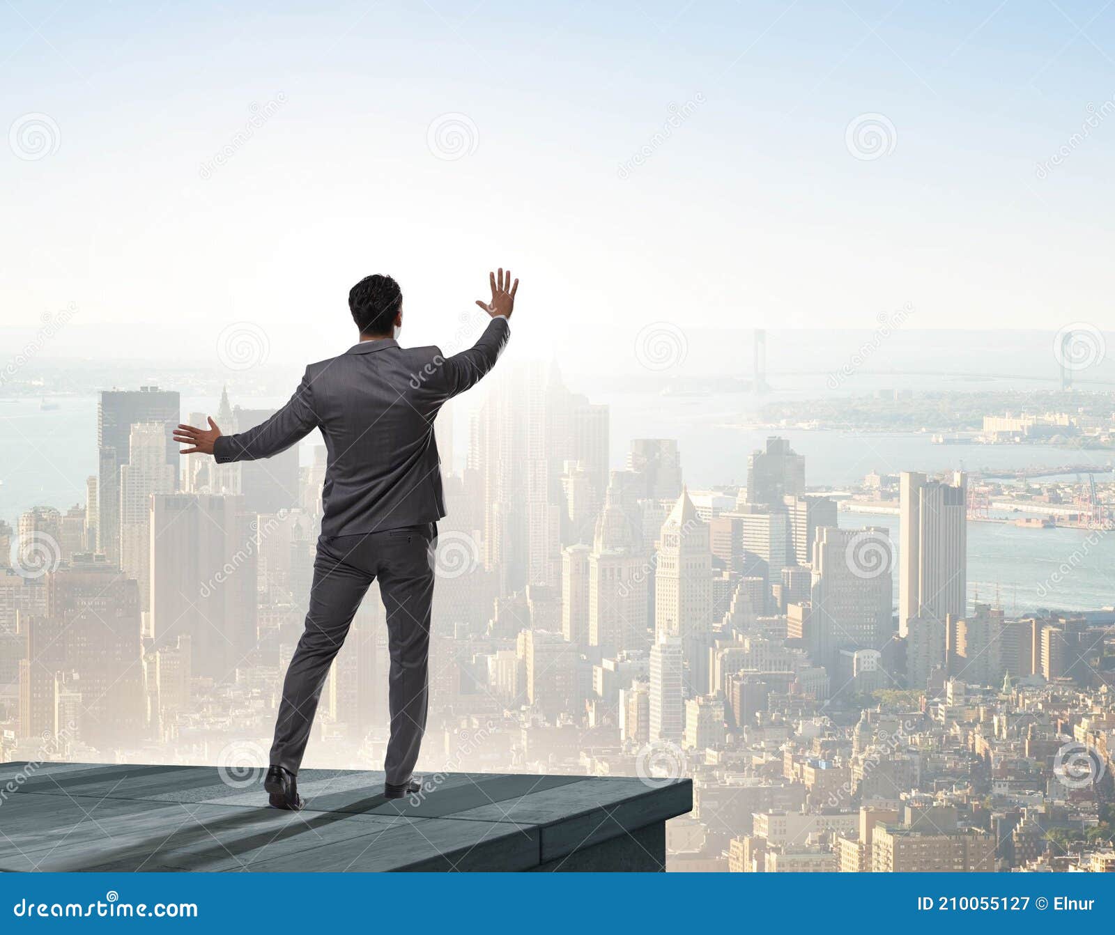 Businessman Ready for New Challenges in Business Concept Stock Image ...