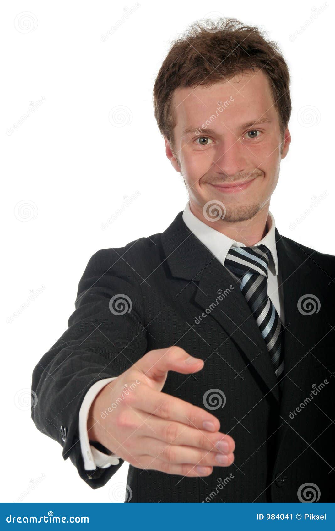 Businessman Ready To Shake Hands Stock Image - Image of corporate ...