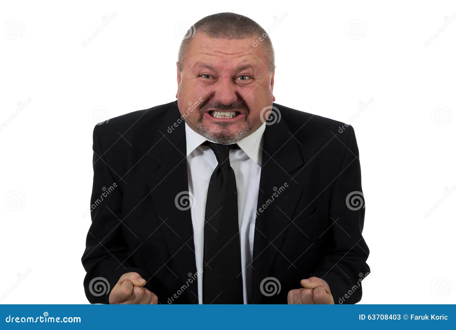 Businessman is Red Faced and Very Angry Stock Image - Image of male ...