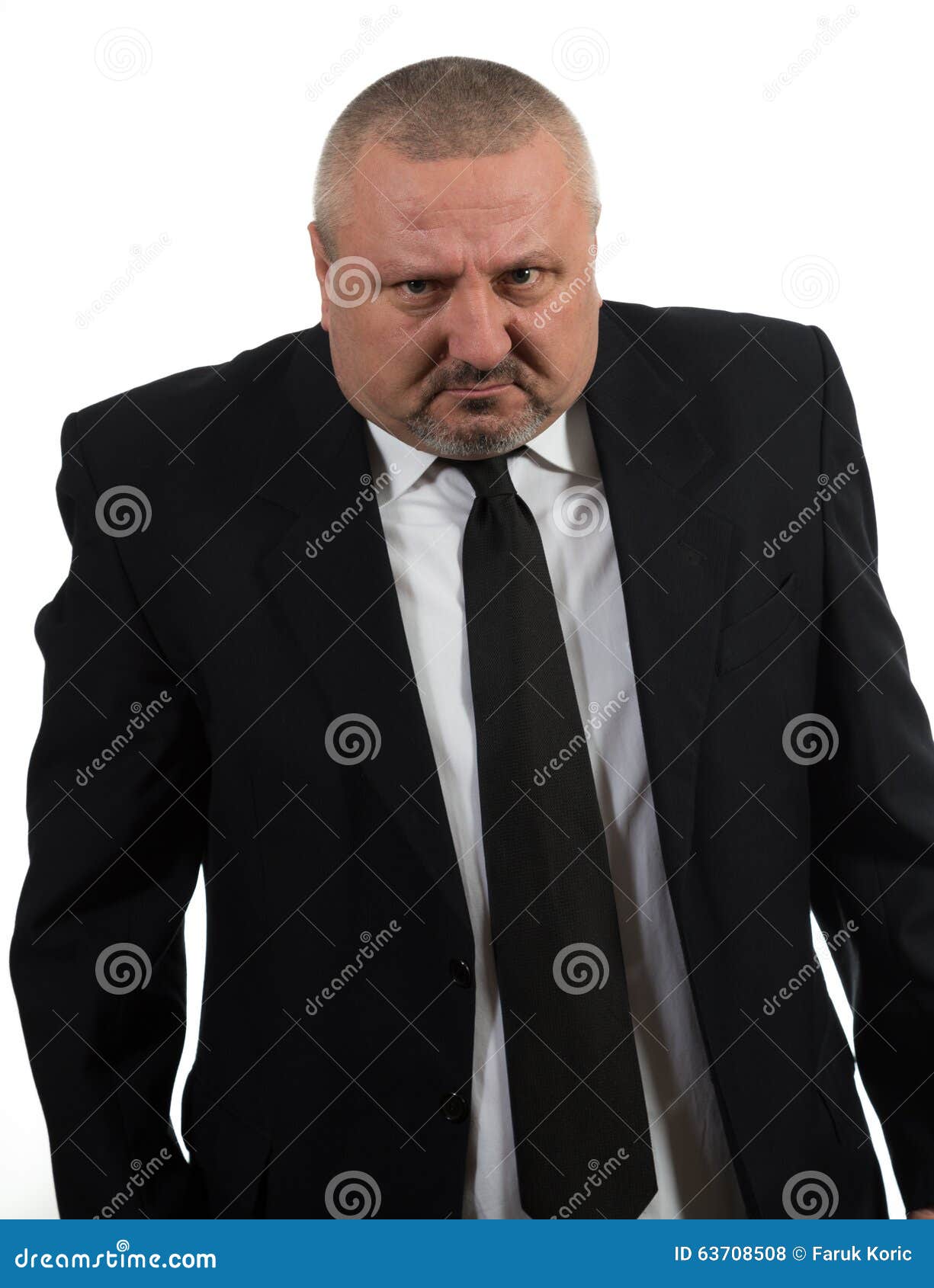 Businessman is Red Faced and Very Angry Stock Photo - Image of enraged ...