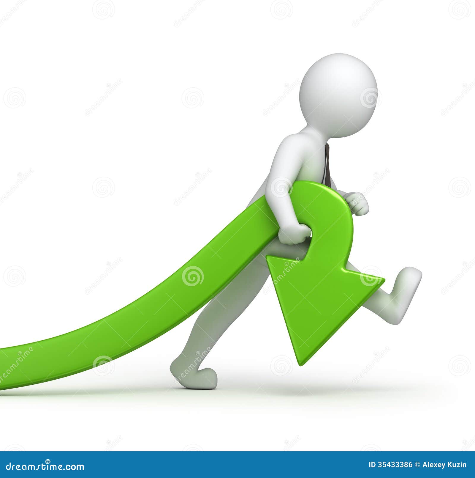 Green Graph Cartoon Vector | CartoonDealer.com #42441041