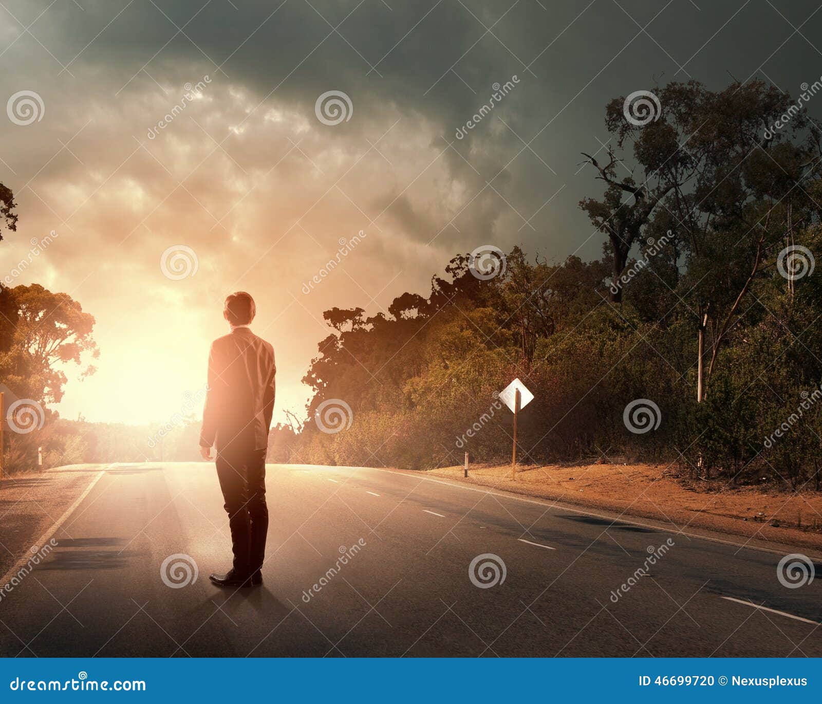 Businessman on road stock photo. Image of mission, success - 46699720 Businessman on road stock photo. Image of mission, success - 46699720