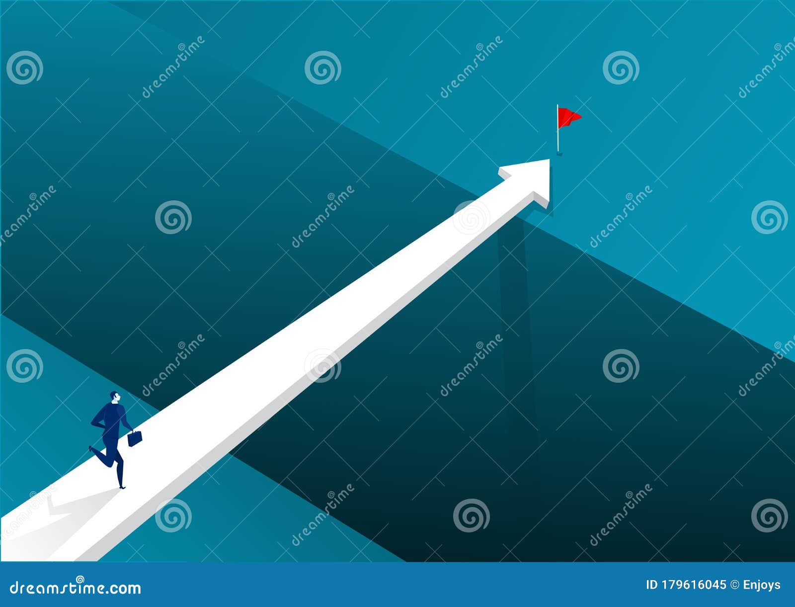 Forward To Success Royalty-Free Stock Photography | CartoonDealer.com ...