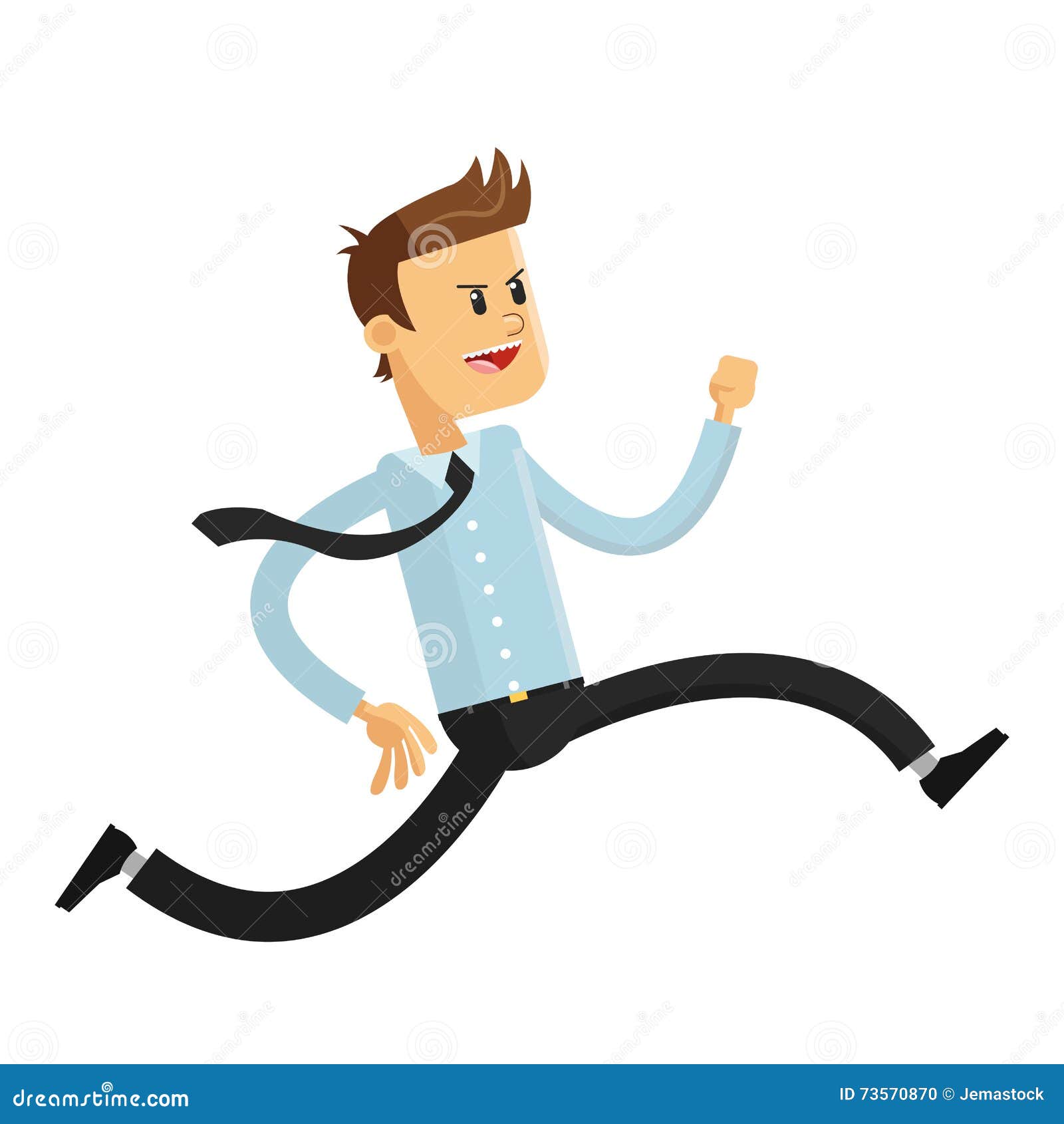 Businessman running icon stock illustration. Illustration of people ...