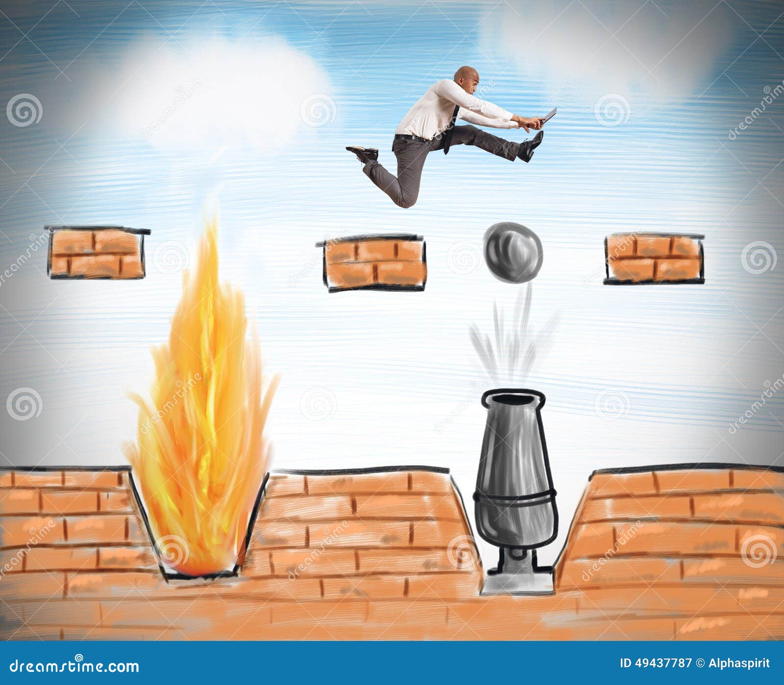 Obstacles Cartoons, Illustrations & Vector Stock Images - 12926 ...