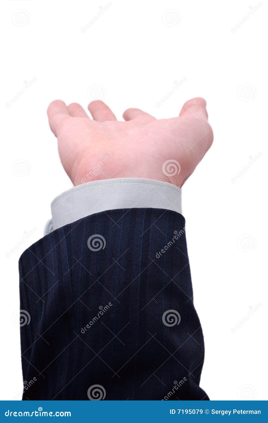 Businessman s hand stock image. Image of finger, people - 7195079