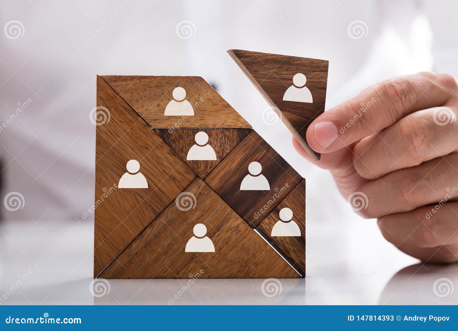 Businessman Building Tangram Square Block Stock Image - Image of ... Businessman Building Tangram Square Block Stock Image - Image of ...