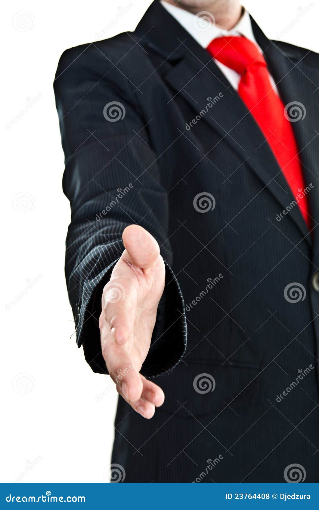 Businessman S Welcome Gesture Stock Photo - Image of office, executive ...