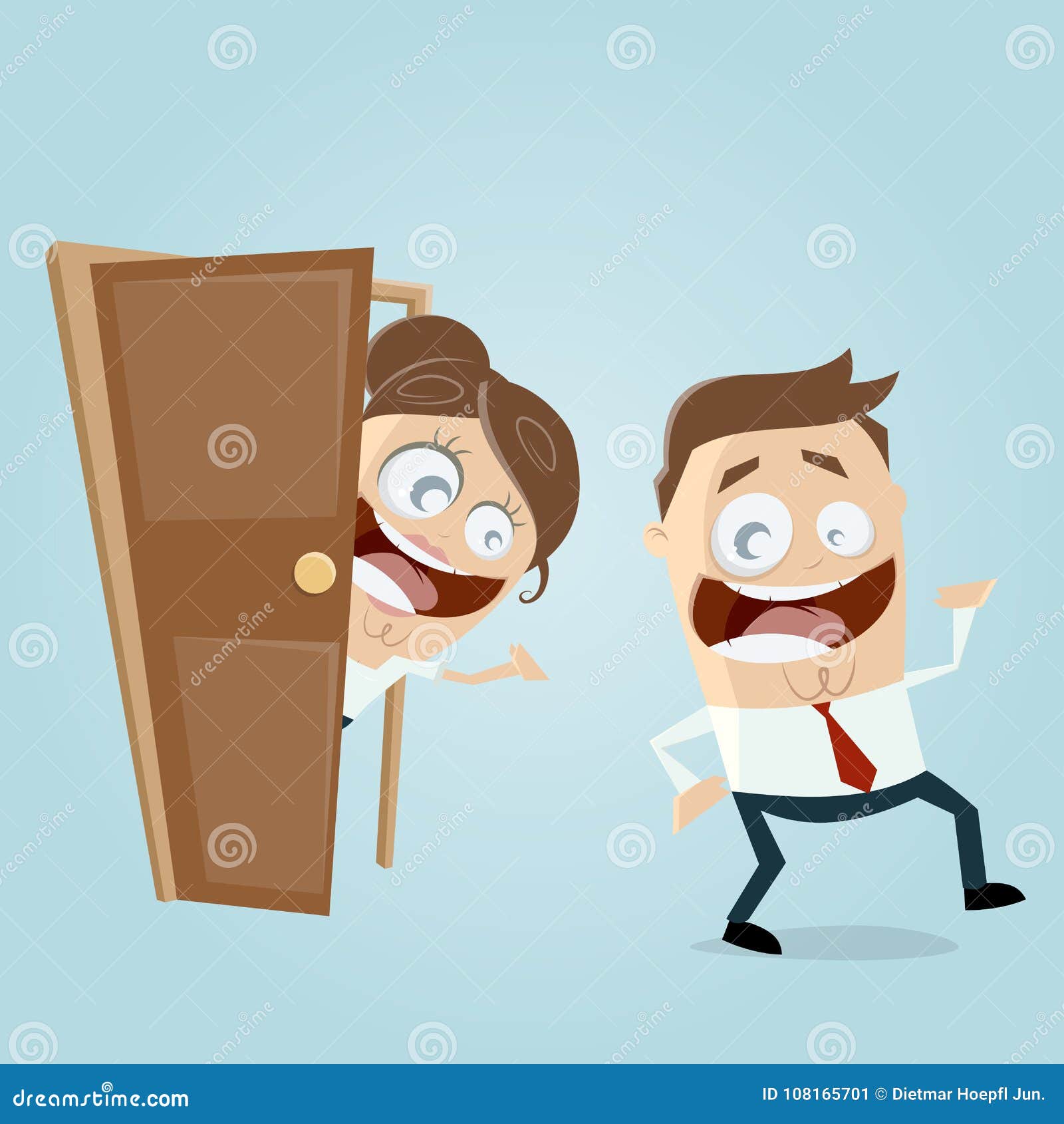 Saying Goodbye To Parents Isolated Cartoon Vector Illustrations ...