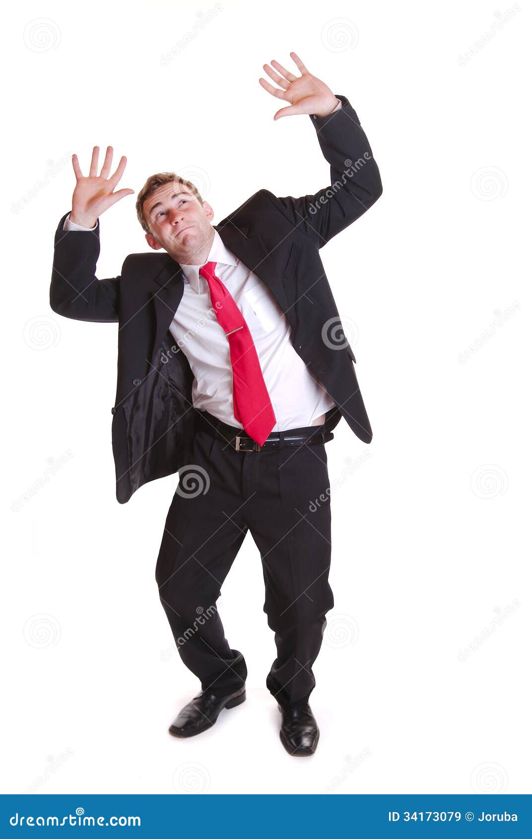 Businessman scared stock image. Image of avoid, caucasian - 34173079