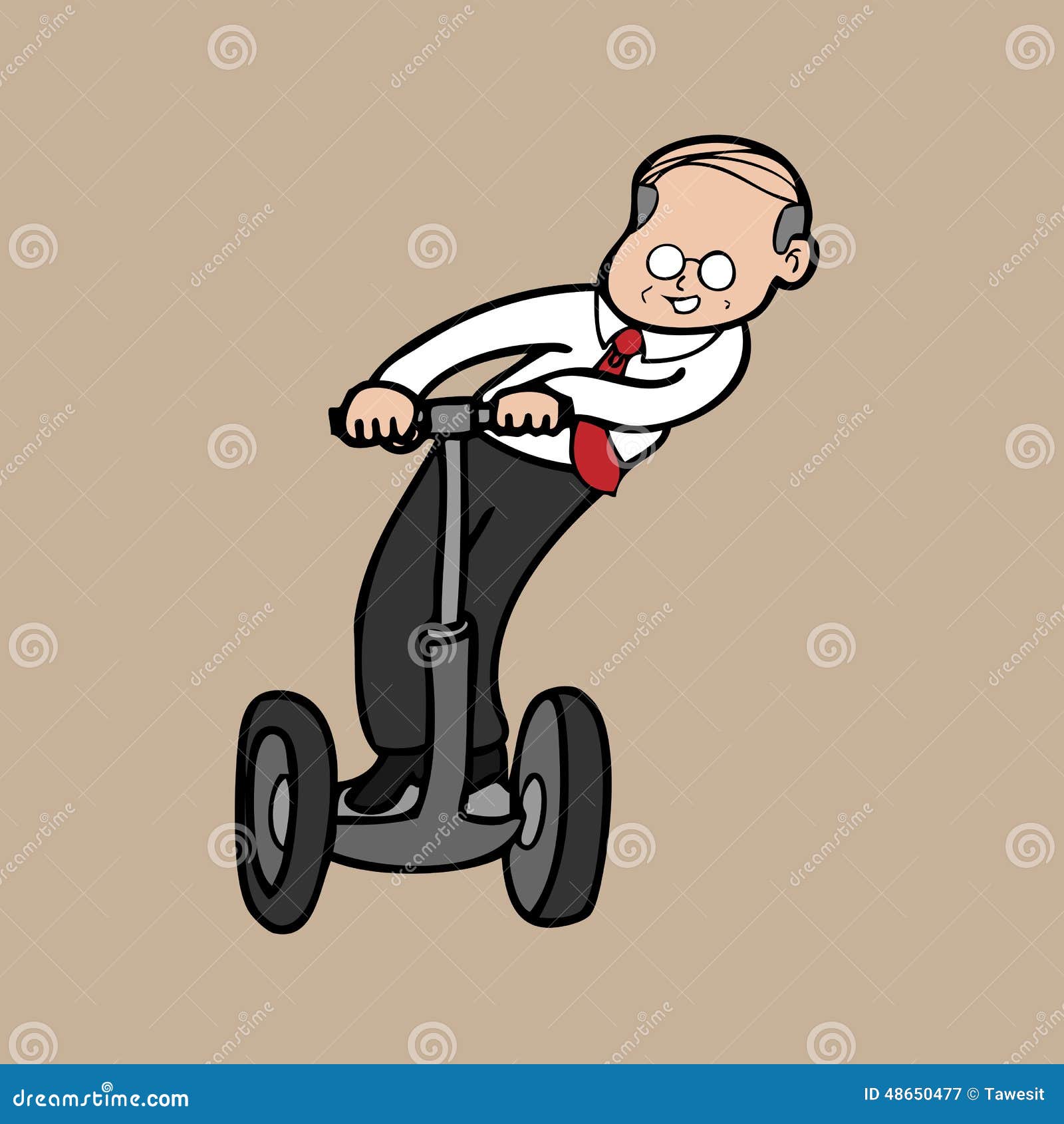 Set Of Segway Cartoon Icon Design Template With Various Models. Vector ...