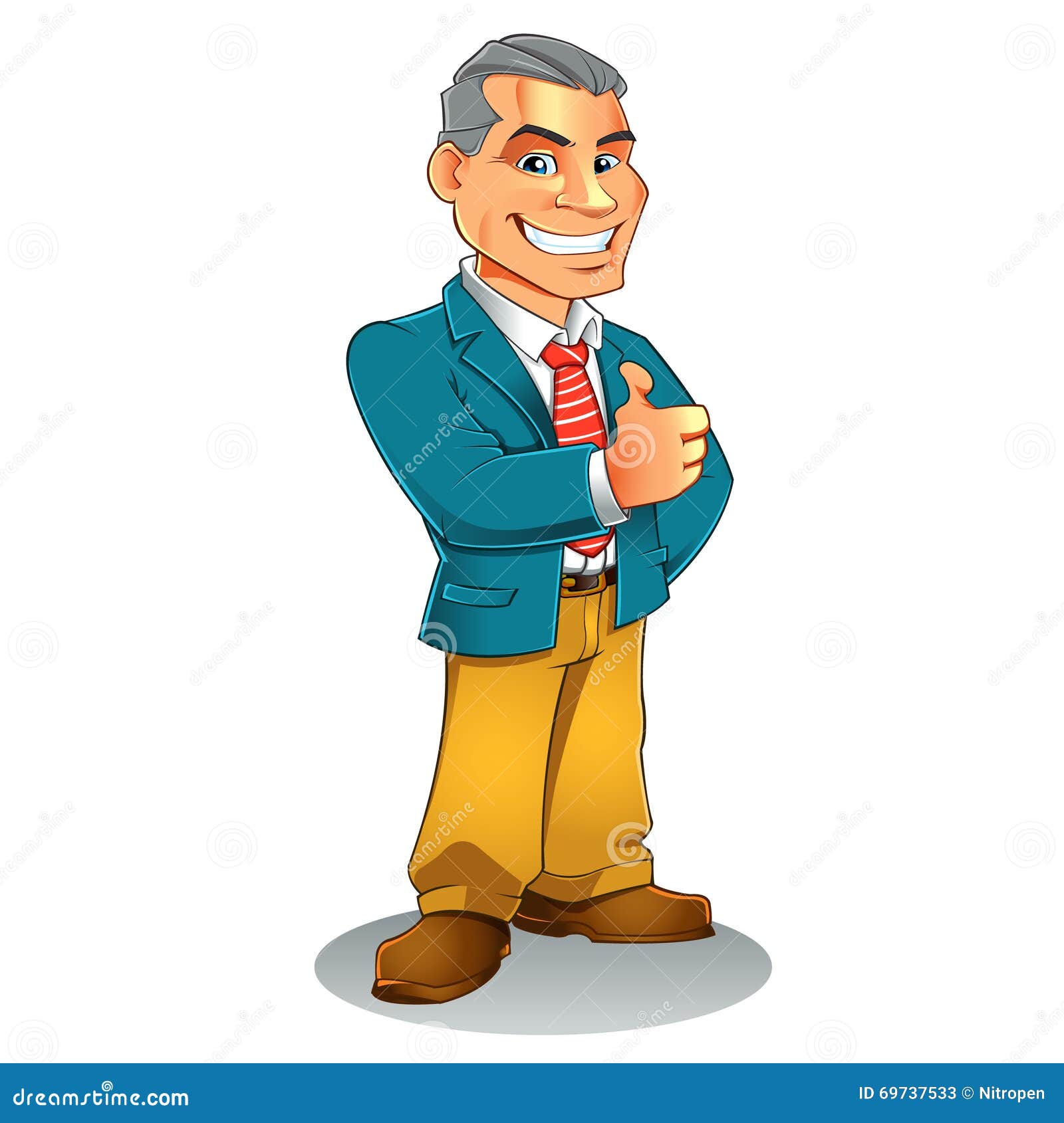Businessman ,Senior Man,Old Man Stock Vector - Illustration of manager ...