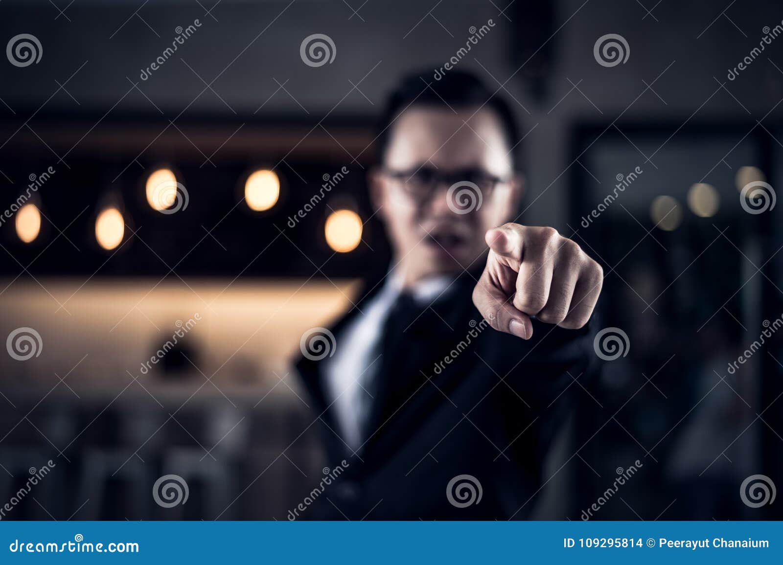 Businessman Shouting and Pointing Finger at You because he is Very ... Businessman Shouting and Pointing Finger at You because he is Very ...