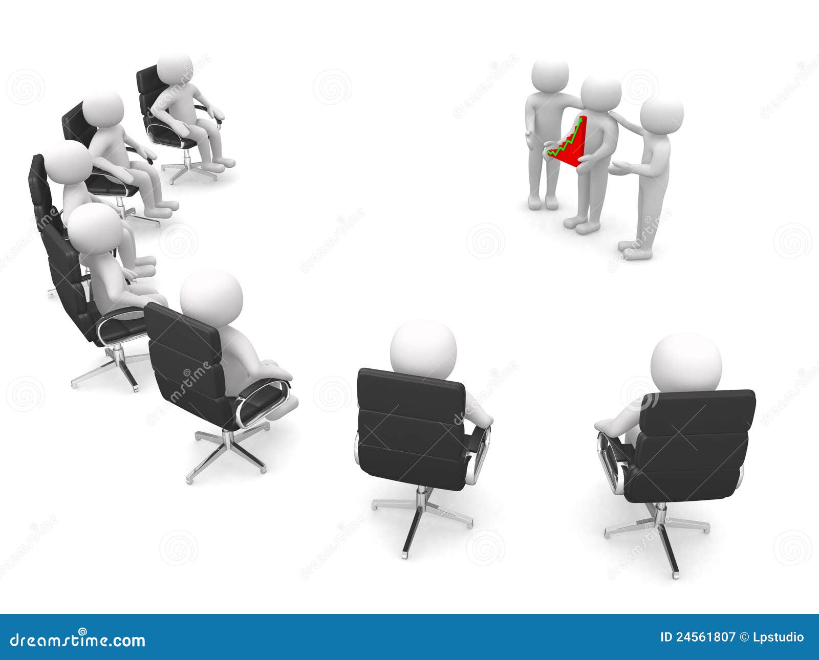 Businessman Show Hold Graph List Stock Illustrations – 6 Businessman ...