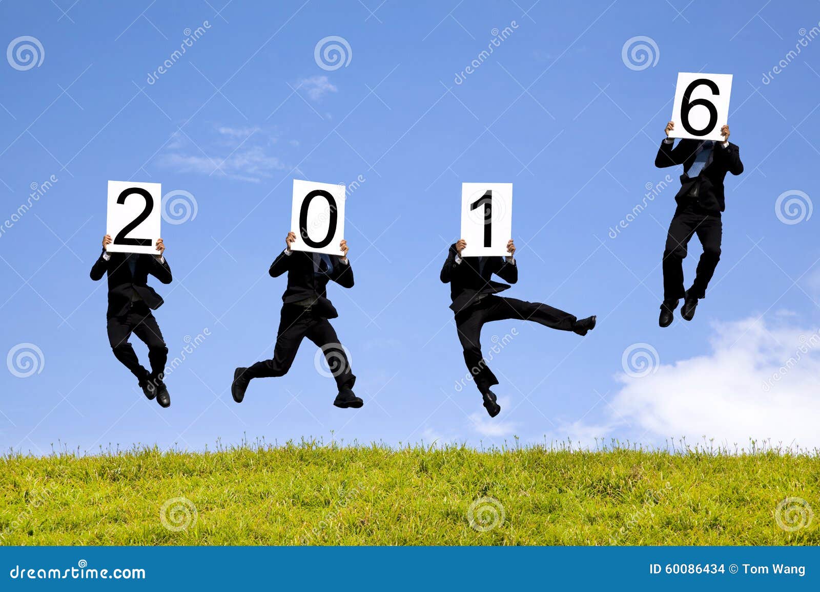 Businessman Showing New Year 2016 Stock Photo - Image of displaying ...