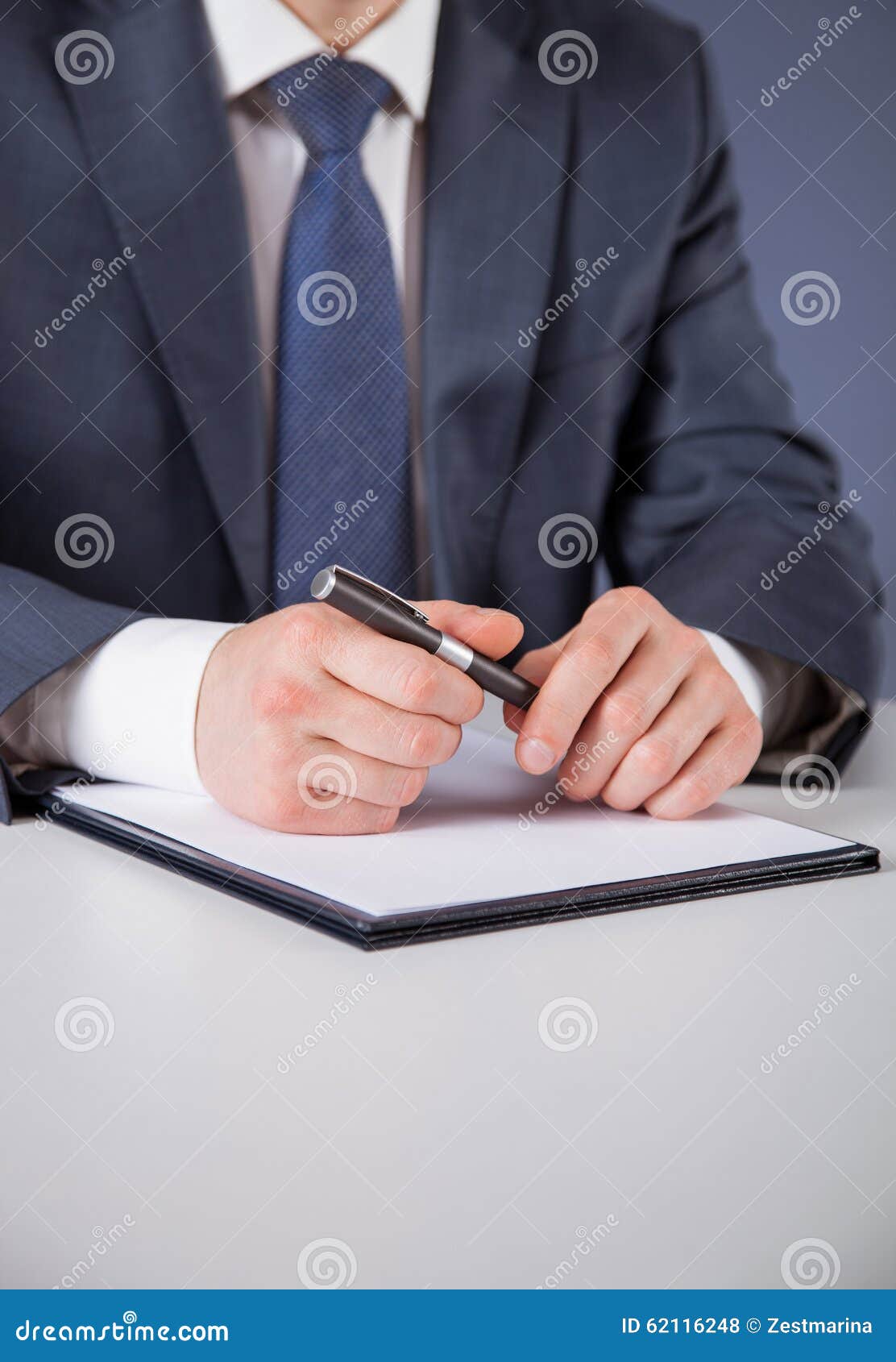 Businessman Signing a Document Stock Photo - Image of counsel, council ...