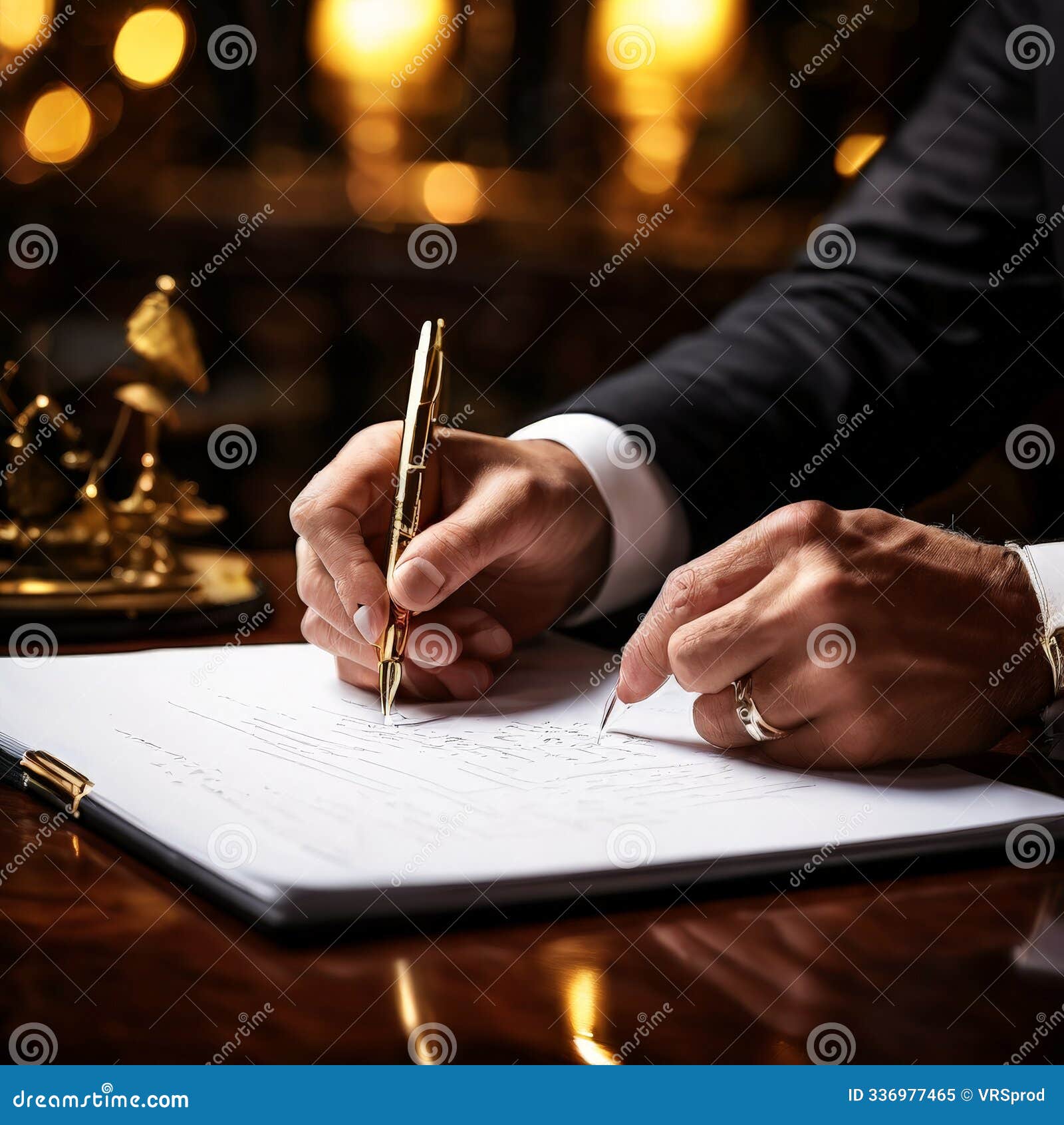 Signing Important Documents Stock Photo | CartoonDealer.com #218549118