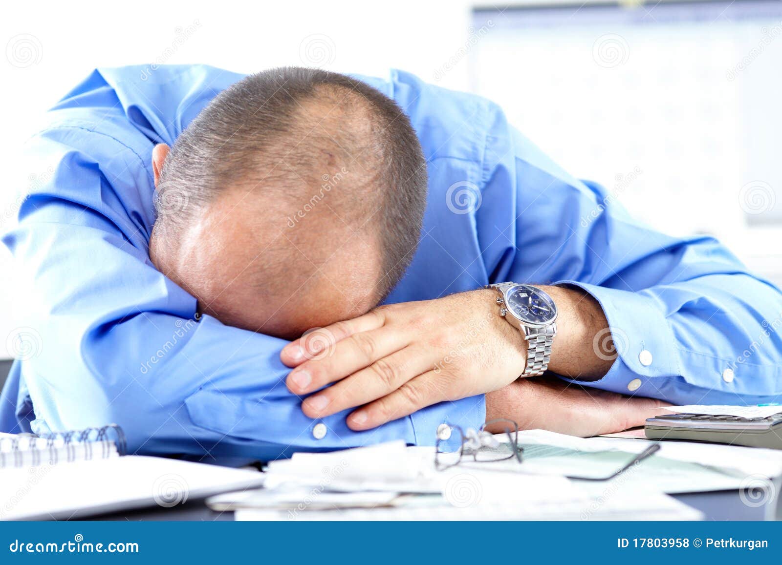 Businessman sleeping stock photo. Image of businessman - 17803958