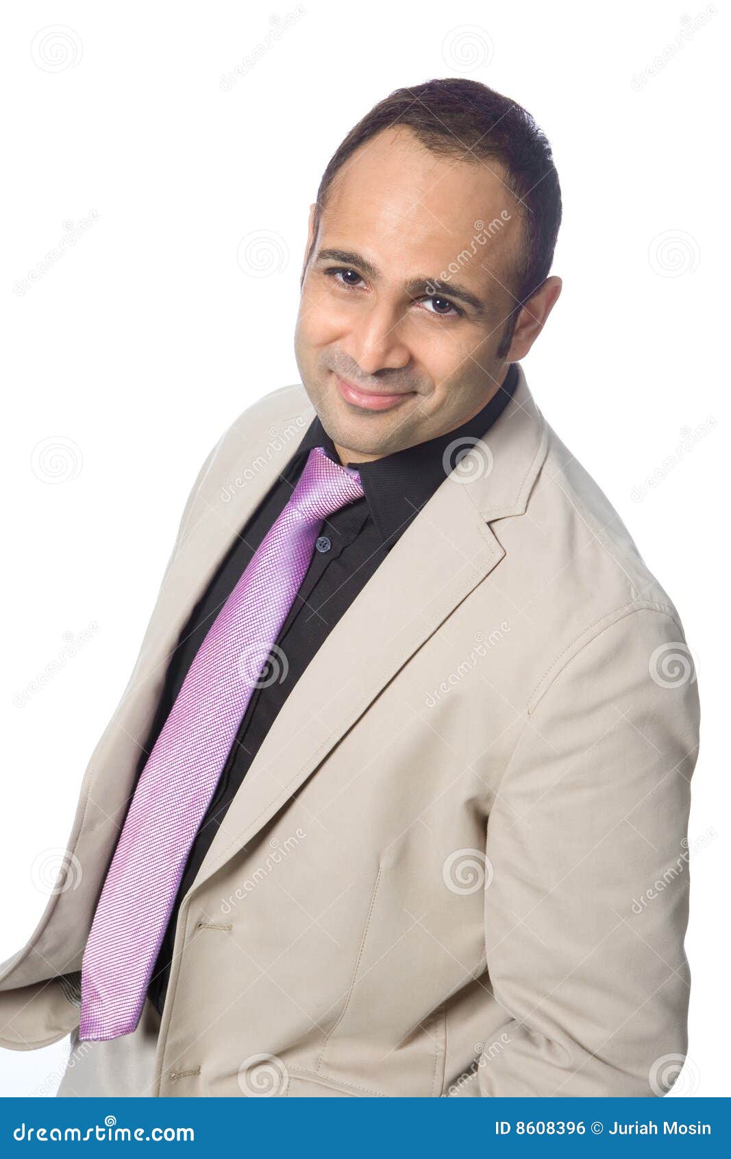 Businessman in Smart Suit, Isolated Stock Photo - Image of cheerful ...