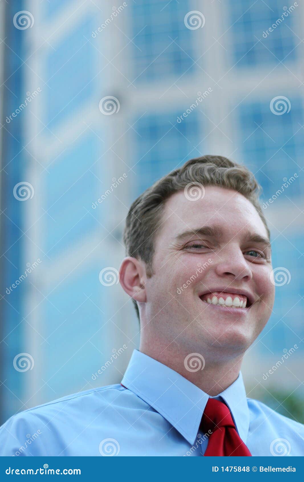 Businessman Smiles stock photo. Image of copy, smiling - 1475848