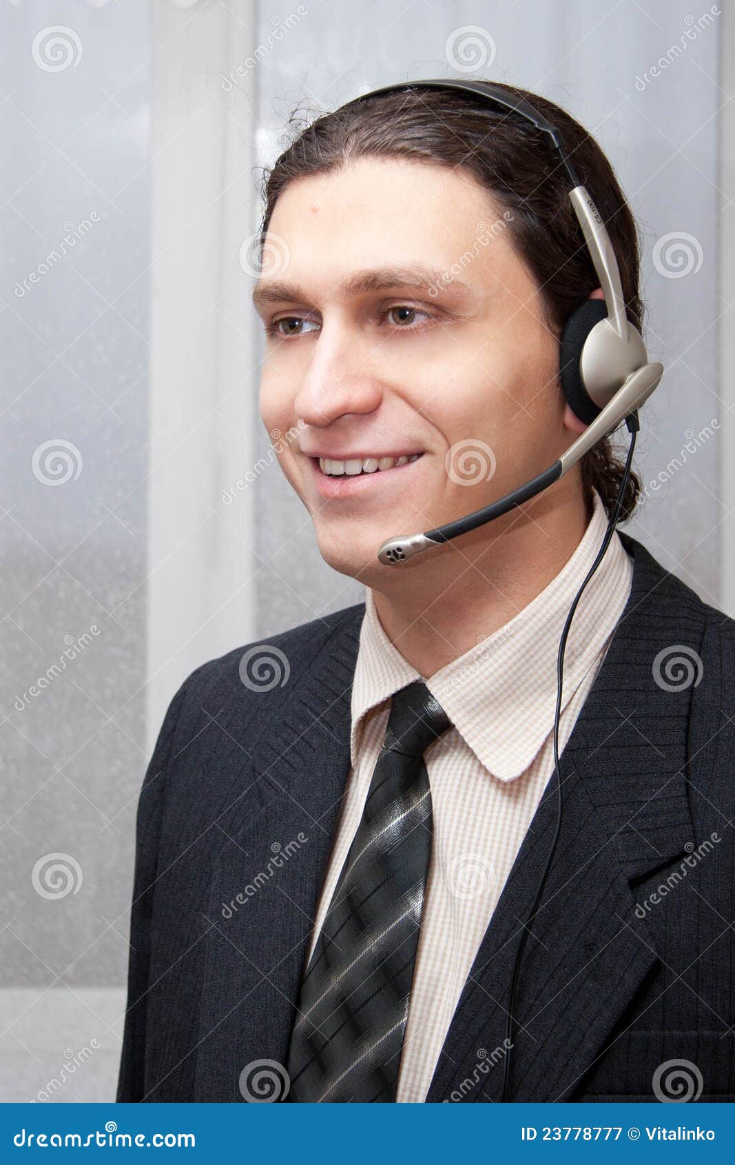 Businessman is speaking stock image. Image of business - 23778777
