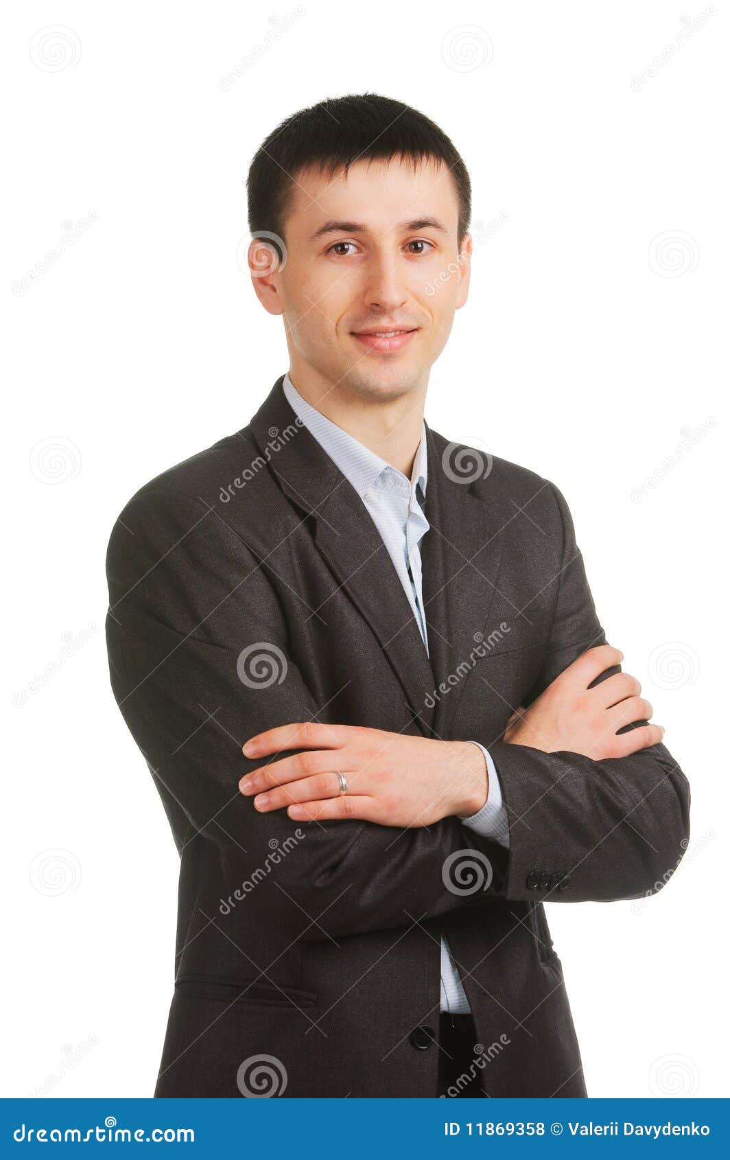 Businessman standing stock photo. Image of professional - 11869358