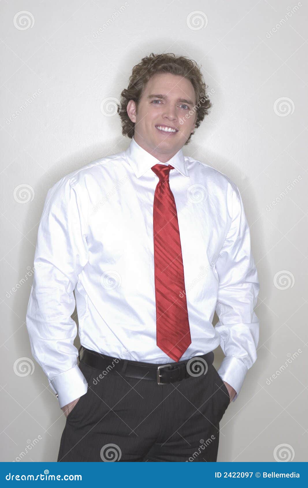 Businessman Standing stock image. Image of shirt, happiness - 2422097