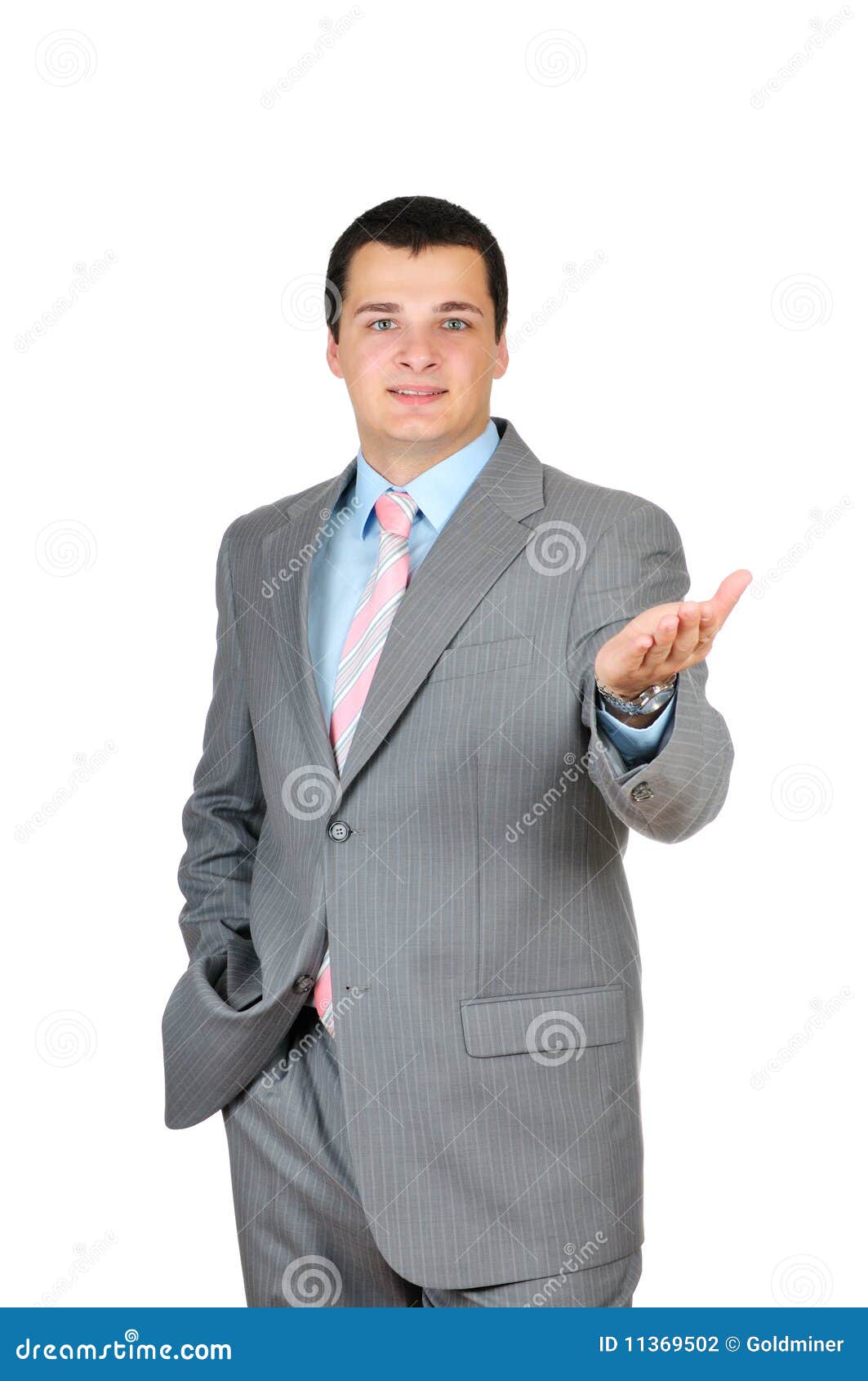 Businessman Standing Confidently Stock Photo - Image of people, model ...