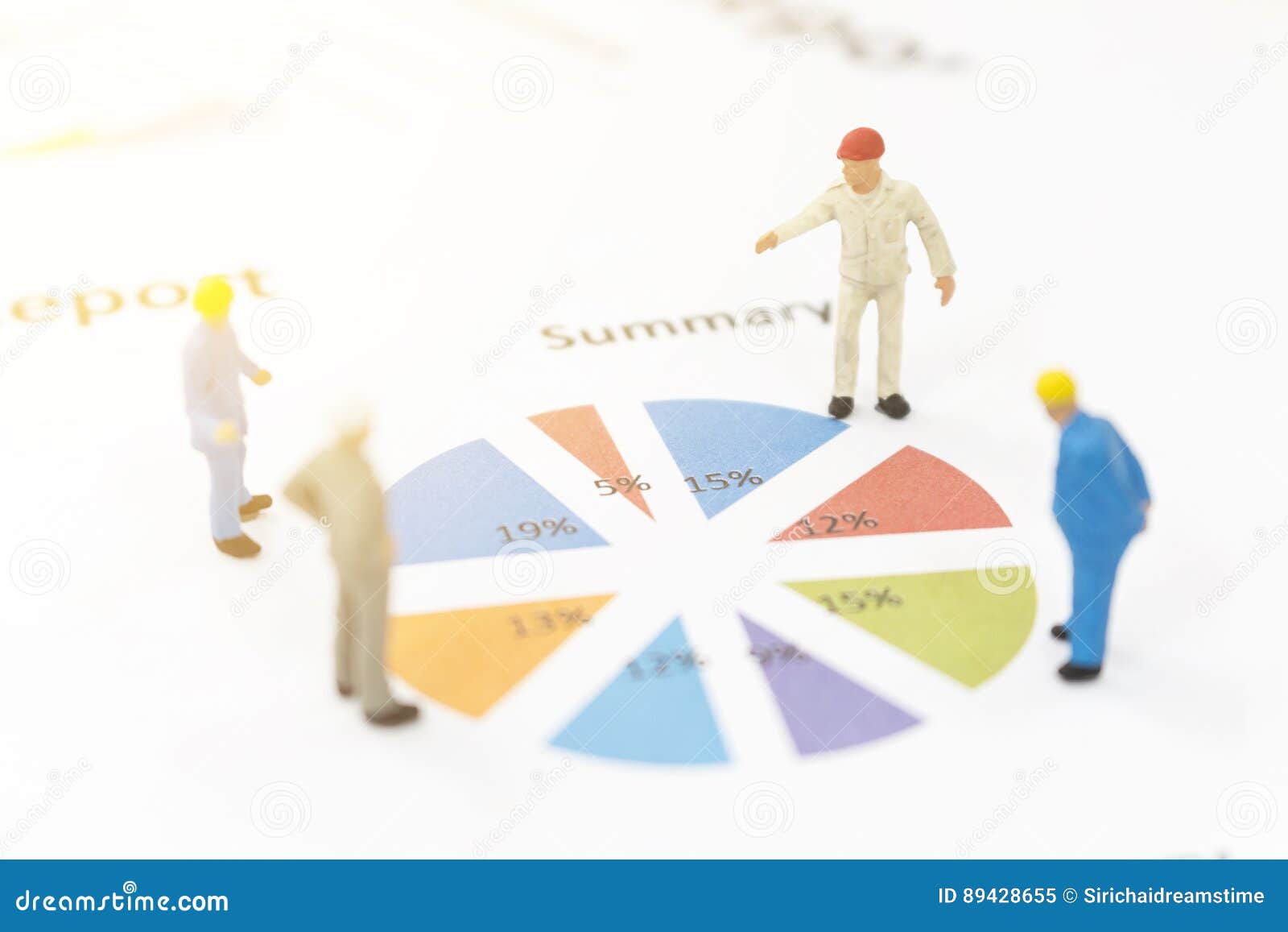 Businessman Standing On A Graph Chart Royalty-Free Stock Photography ...