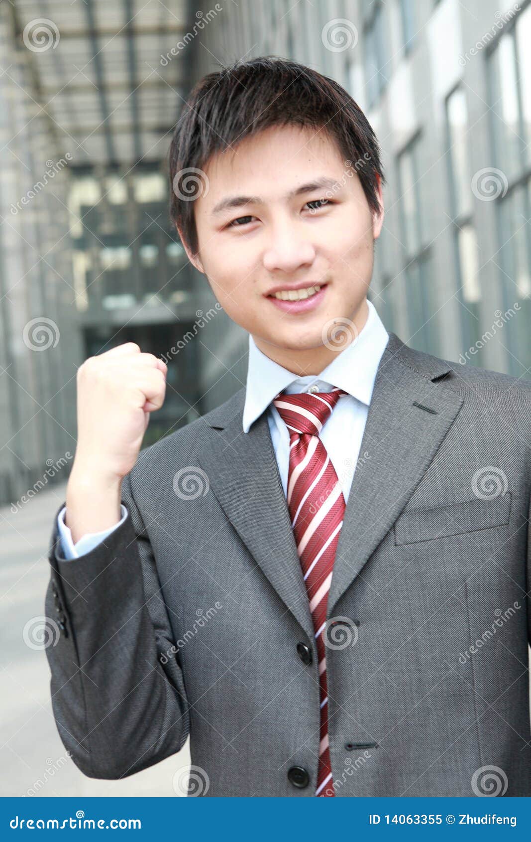 Businessman is Standing Outdoor Stock Image - Image of work, formal ...