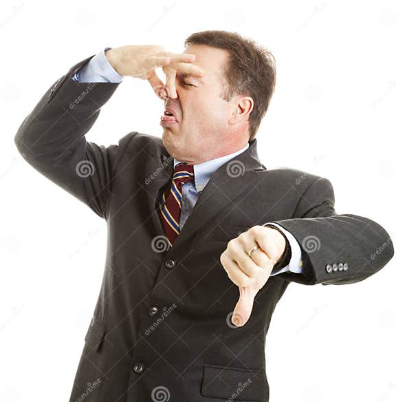 Businessman - it Stinks stock image. Image of business - 18617951