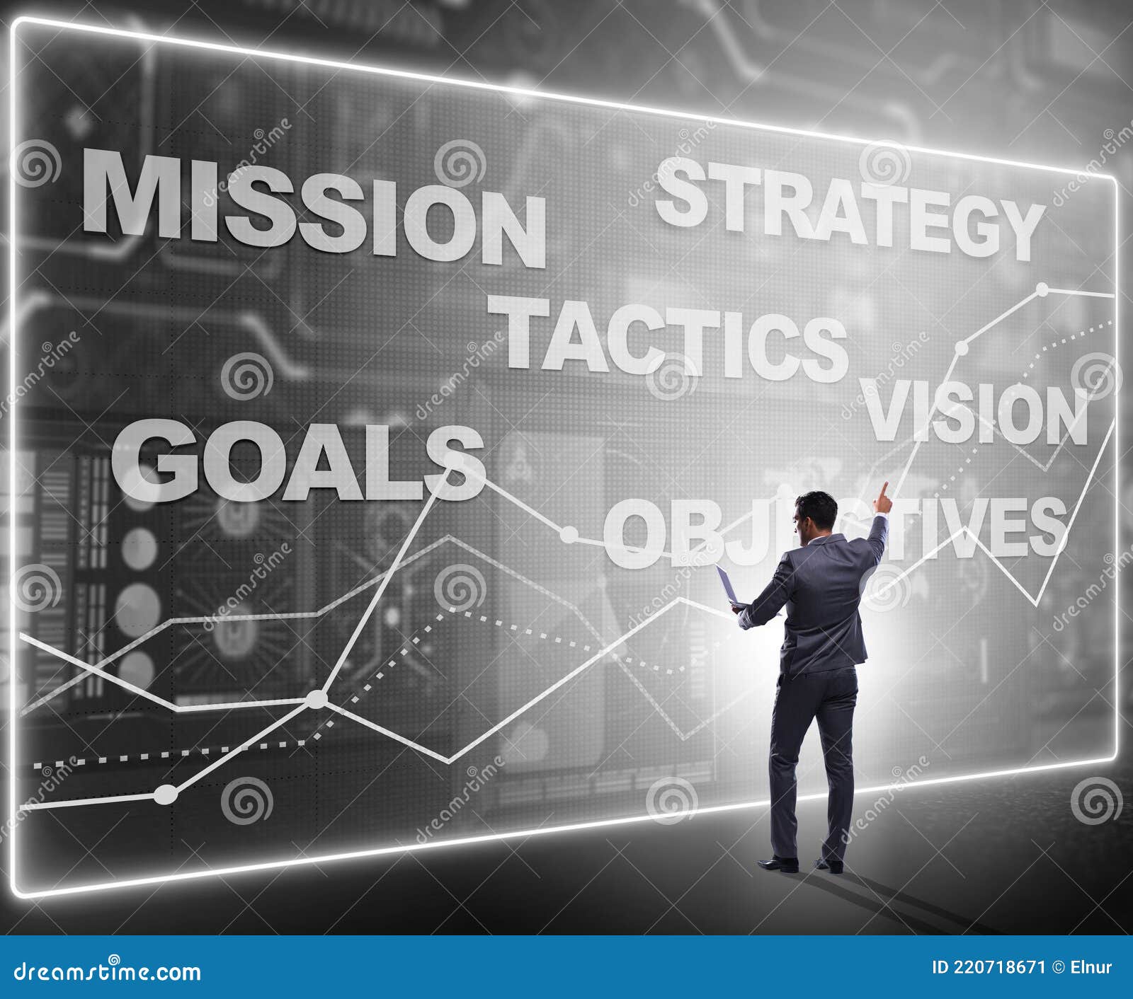 Businessman in Strategic Planning Concept Stock Image - Image of goal ... Businessman in Strategic Planning Concept Stock Image - Image of goal ...