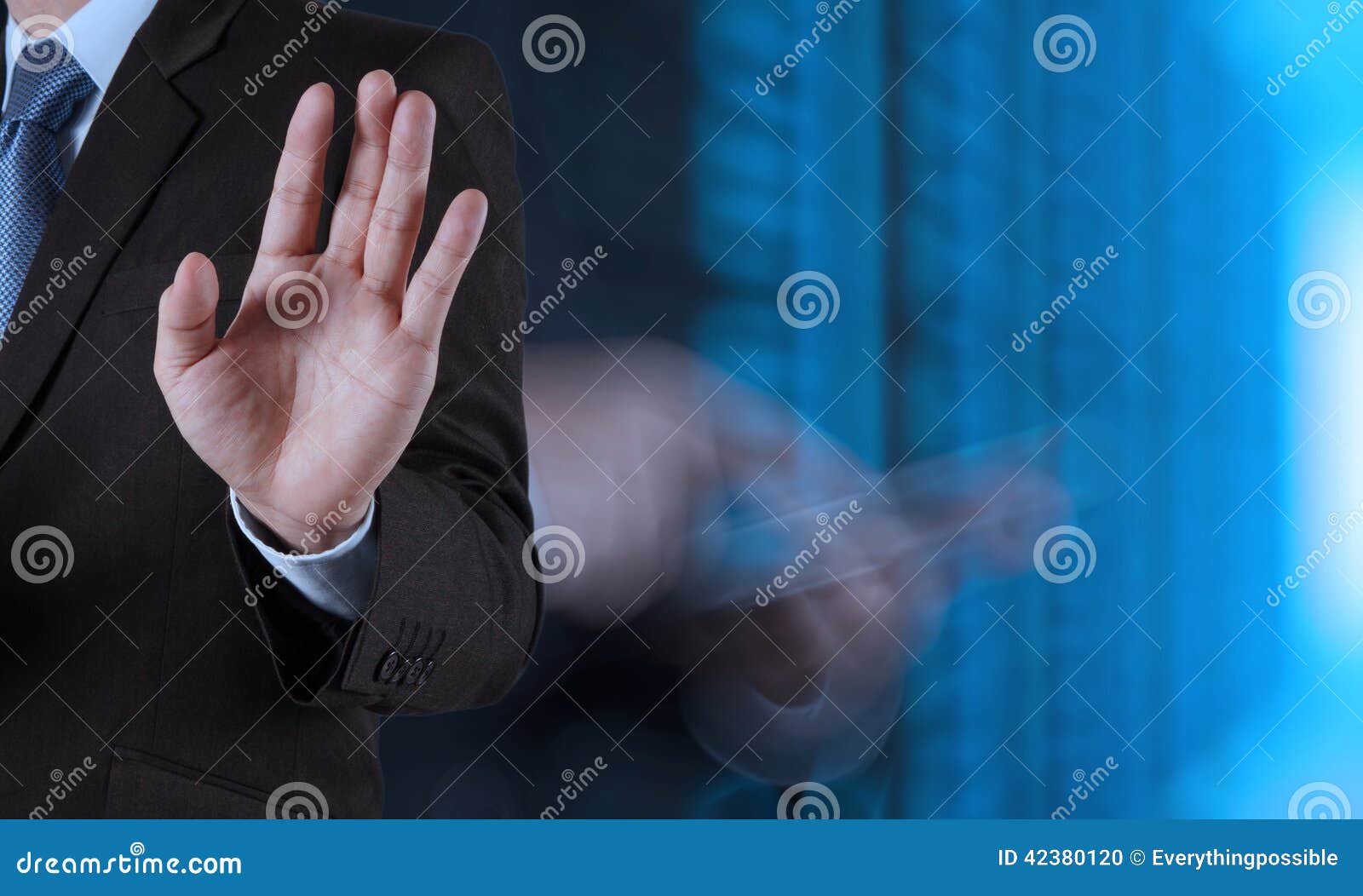 Businessman Success Working Computer Stock Photo - Image of community ...