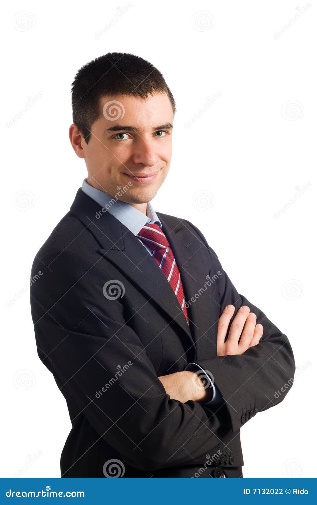 Businessman in suit stock photo. Image of executive, expression - 7132022
