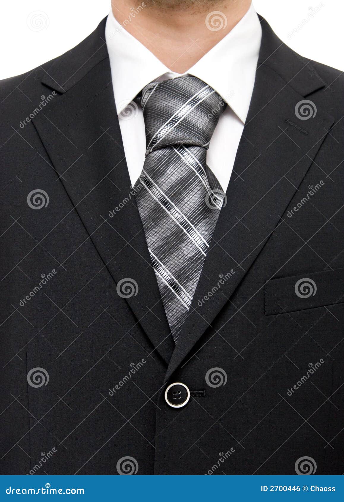 Businessman suit chest stock photo. Image of knot, dressing - 2700446