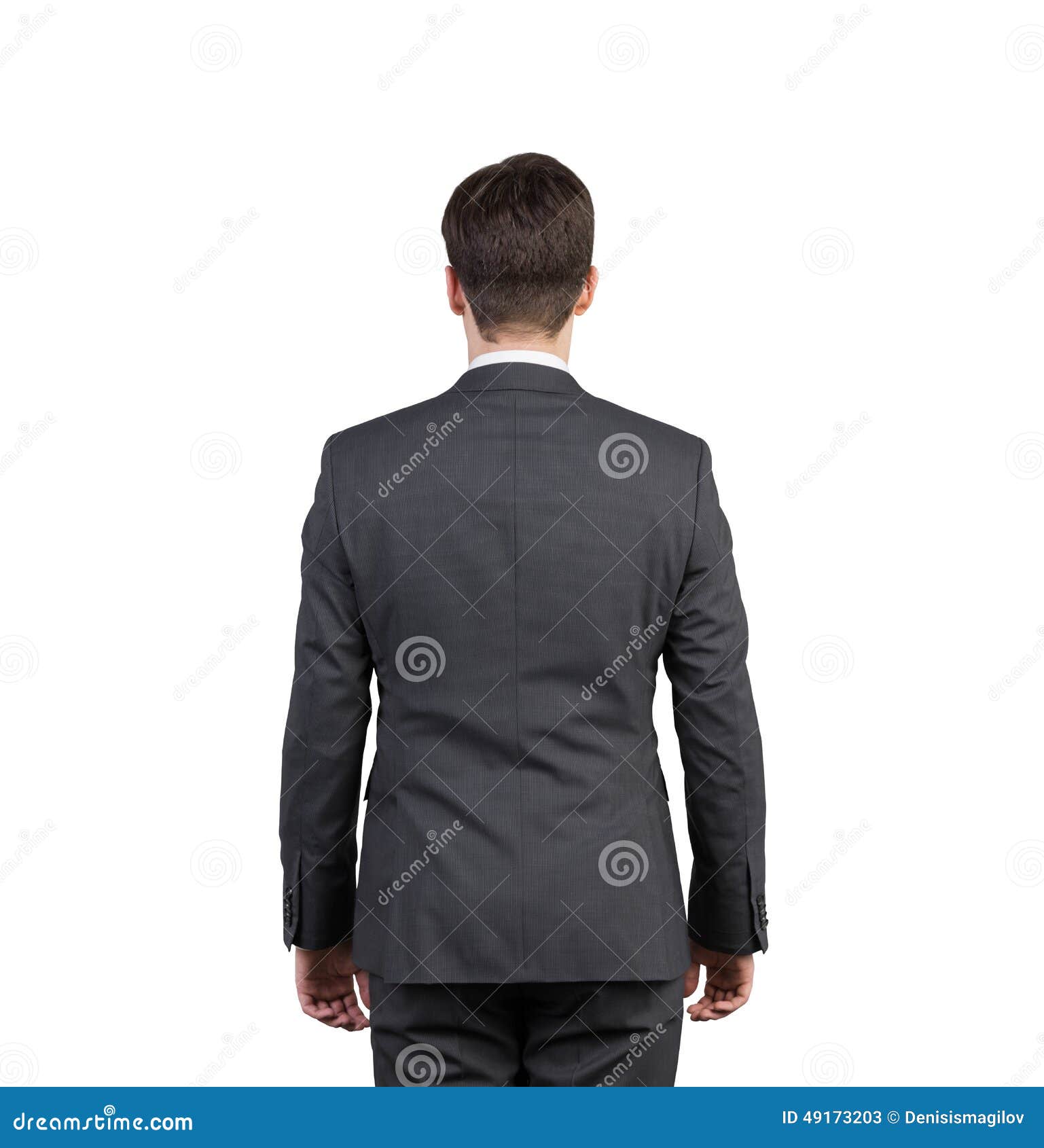 Businessman in a suit stock image. Image of attractive - 49173203
