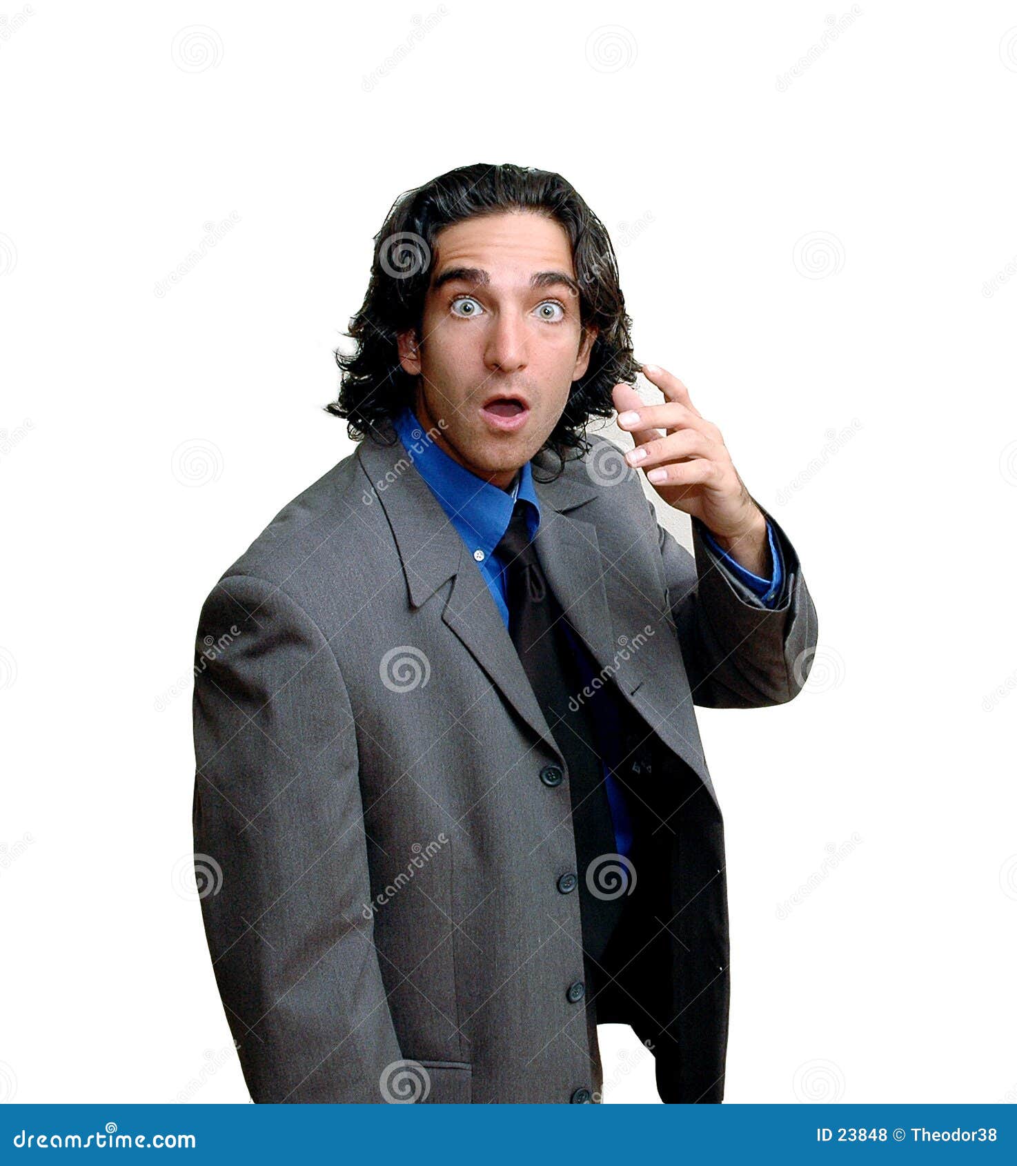 Businessman surprised stock photo. Image of matured, middle - 23848