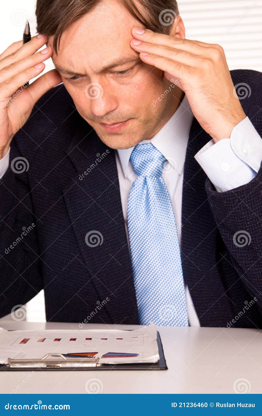 Businessman at a table stock photo. Image of people, room - 21236460