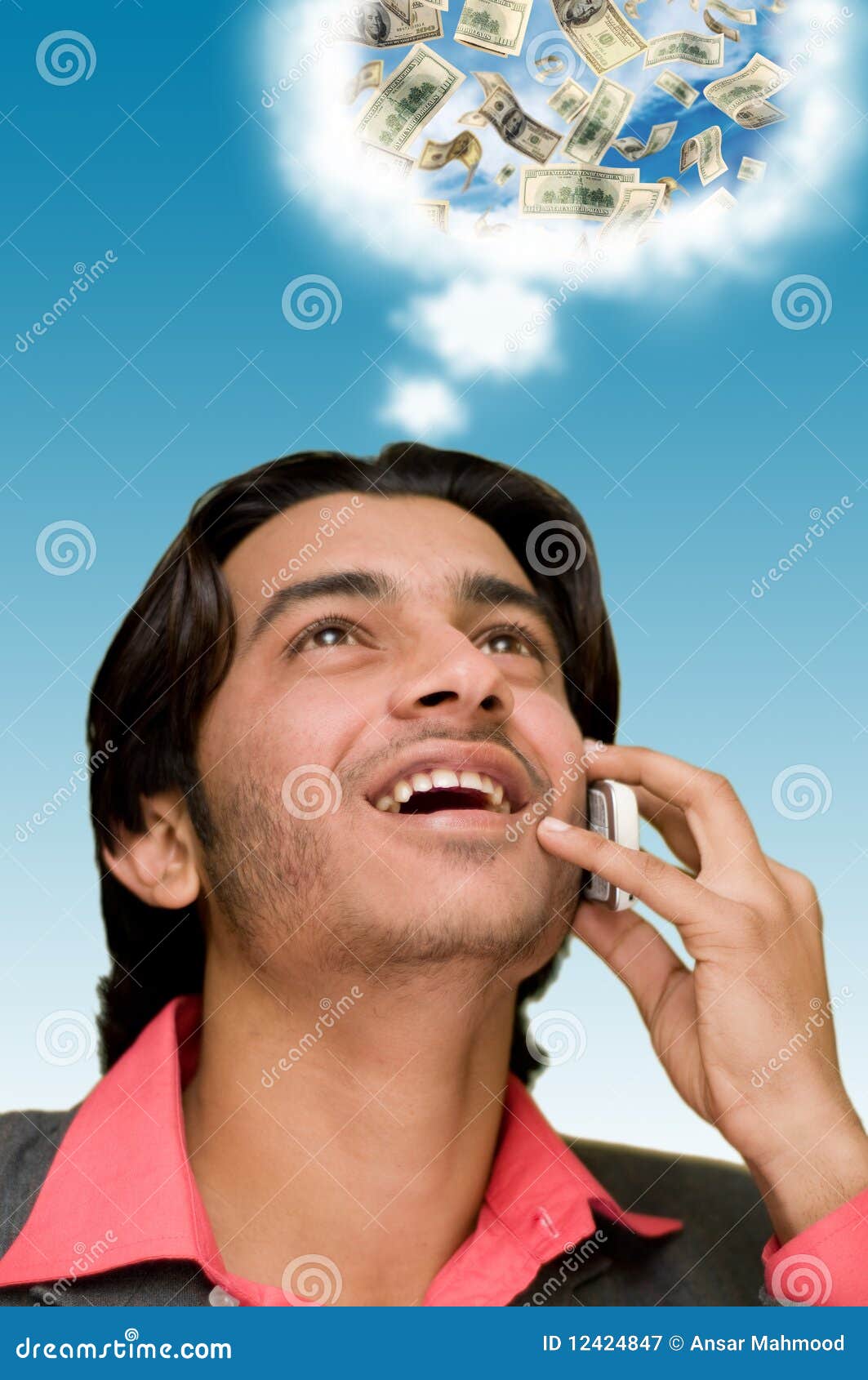 Businessman Talking about Money! Stock Image - Image of pakistani ...