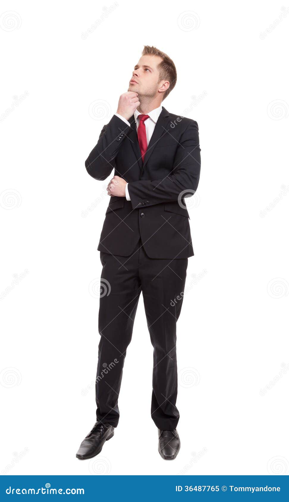 Businessman thinking stock image. Image of male, successful - 36487765