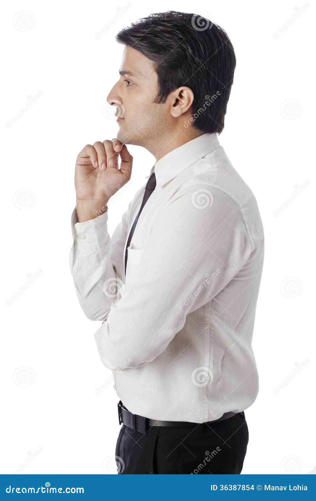 Businessman thinking stock photo. Image of shot, contemplation - 36387854