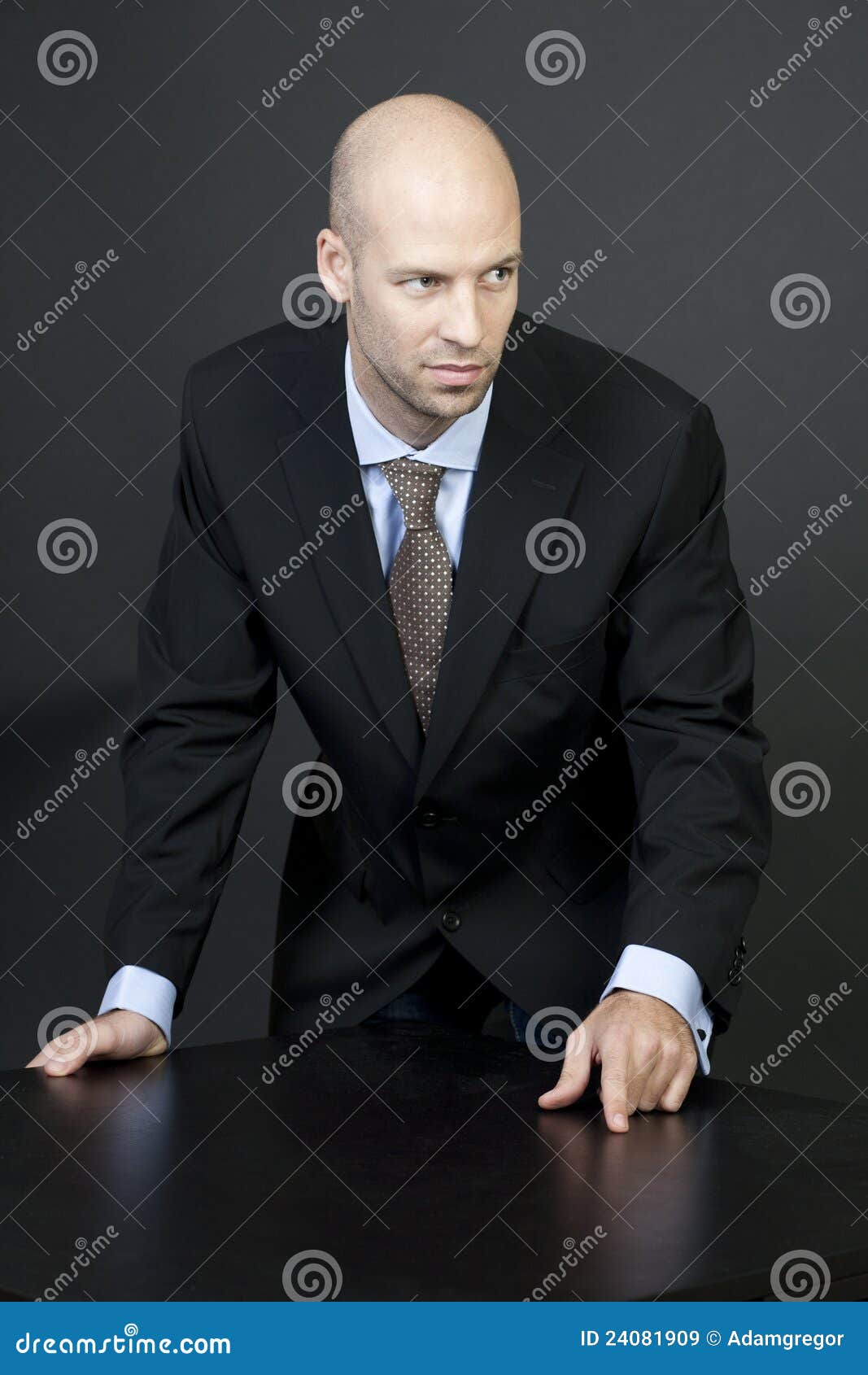 Businessman Thinks about Strategy Stock Image - Image of strategy ...