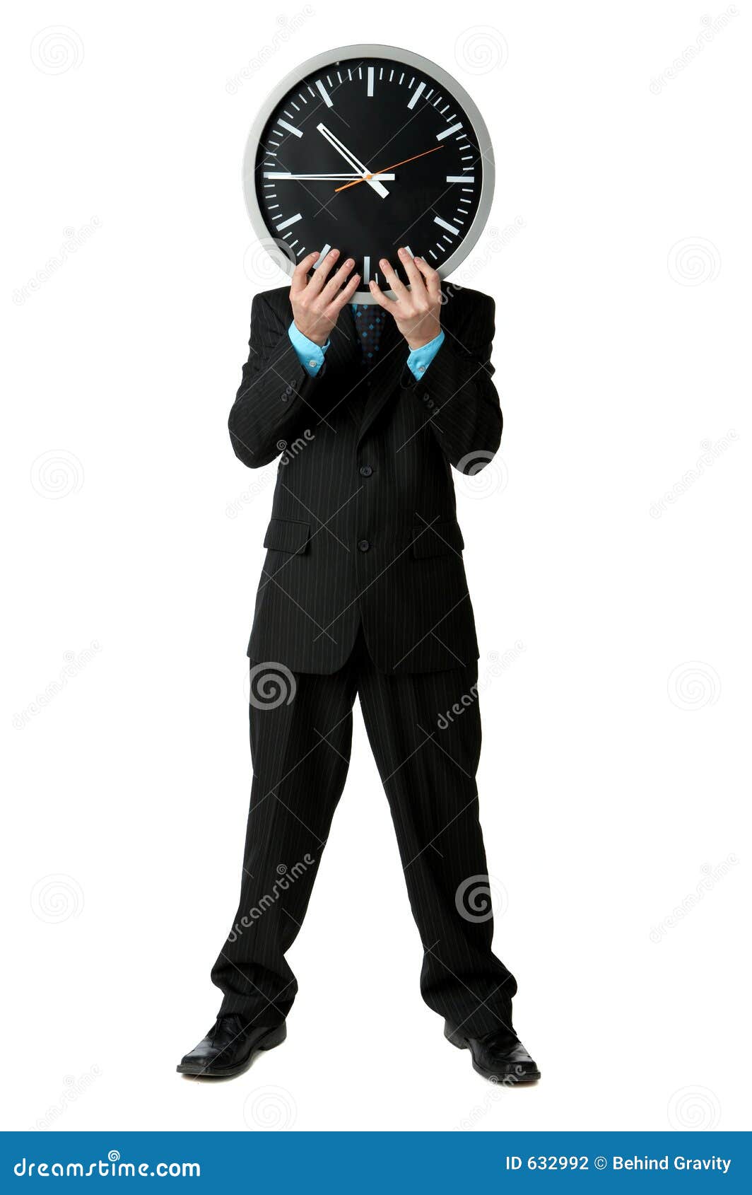 Businessman time stock photo. Image of turn, seven, break - 632992